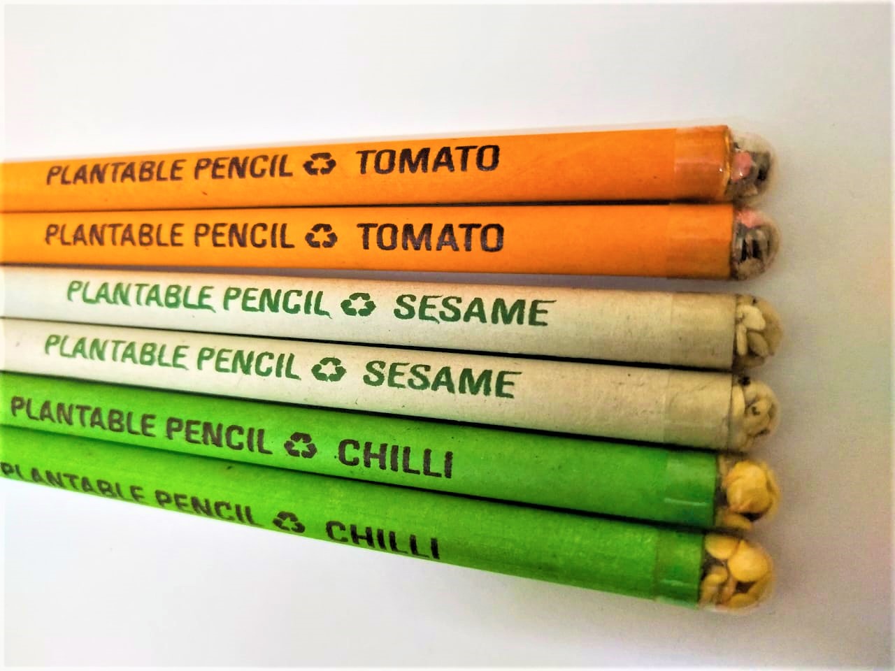 Plantable Seed Pencils – Set of 6 – Arham Smart
